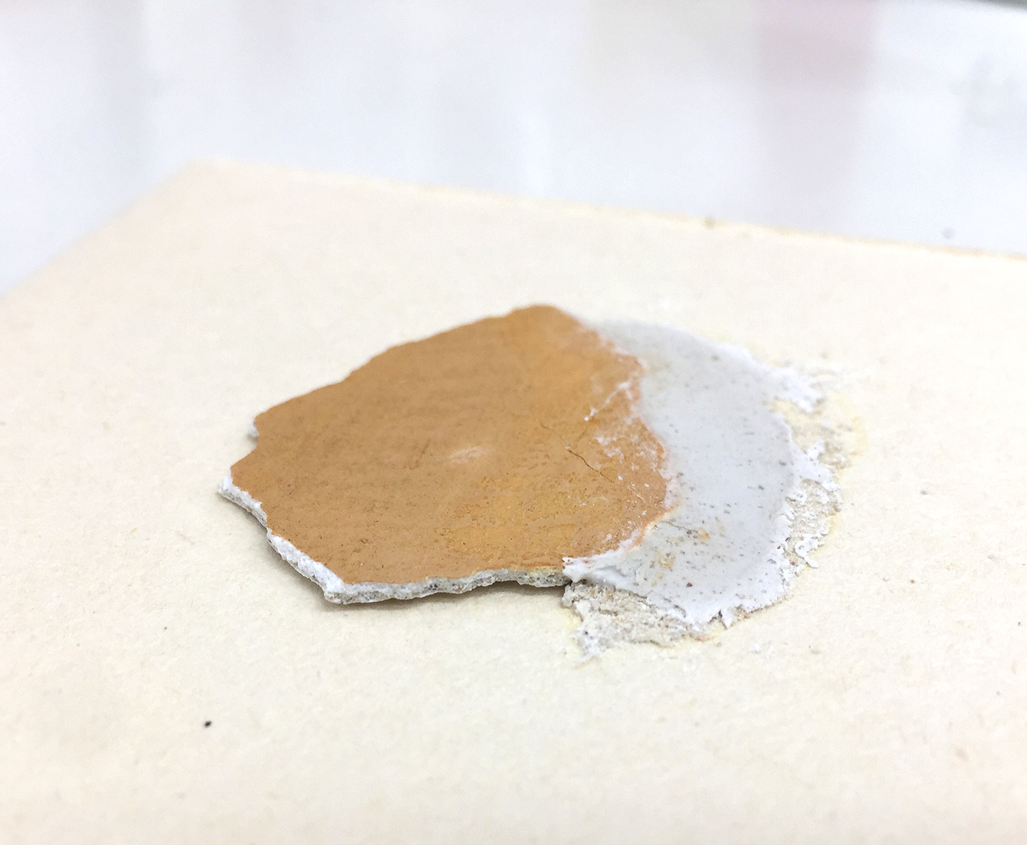 Test-paa-puds-og-kit - MaleriKonservering Susan Ritterband ApS